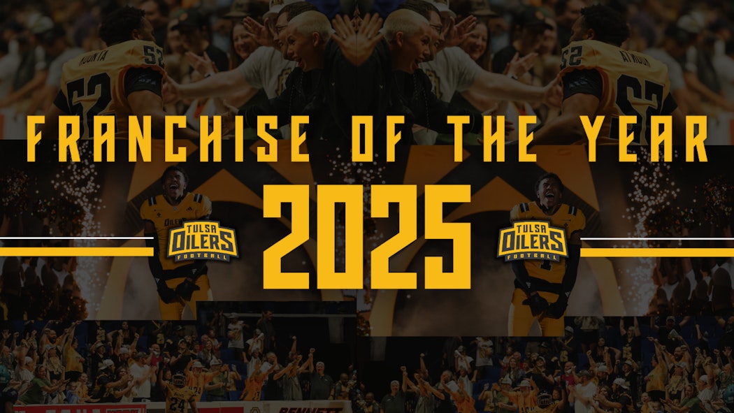Tulsa Oilers Football named IFL's Franchise of the Year in 2025