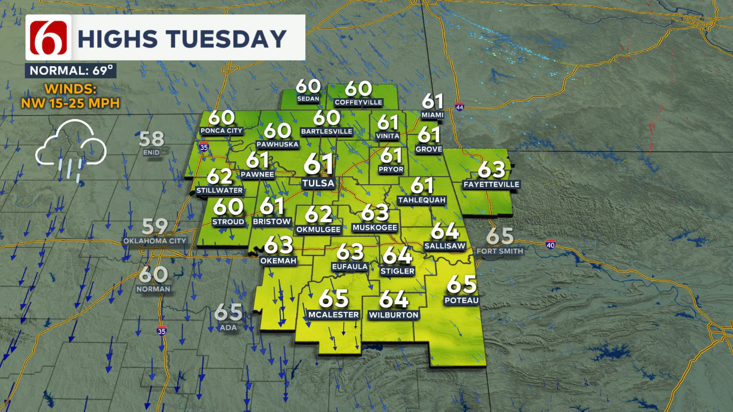 Fall weather continues as another cold front approaches